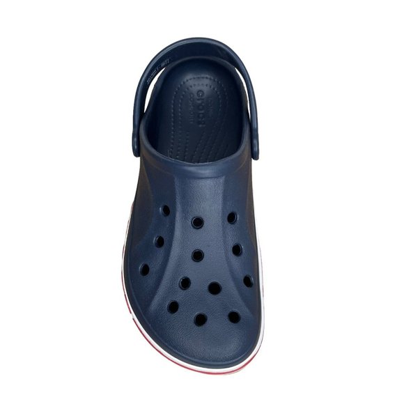 CROCS | Shoes | Crocs Bayaband Boys Girls Clogs Size 2 J2 Blue ...